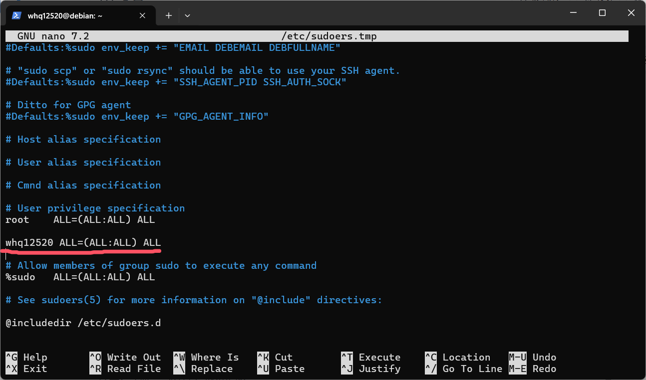 Debian无法使用sudo获取root权限解决办法 | 灌木的小破站